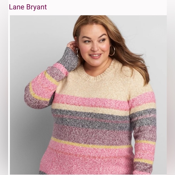 Lane Bryant | Sweaters | Lane Bryant Crew Neck Sweater | Poshmark